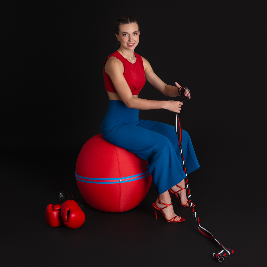 10 exercices avec un ballon au bureau : Pour une vie active et équilib ...